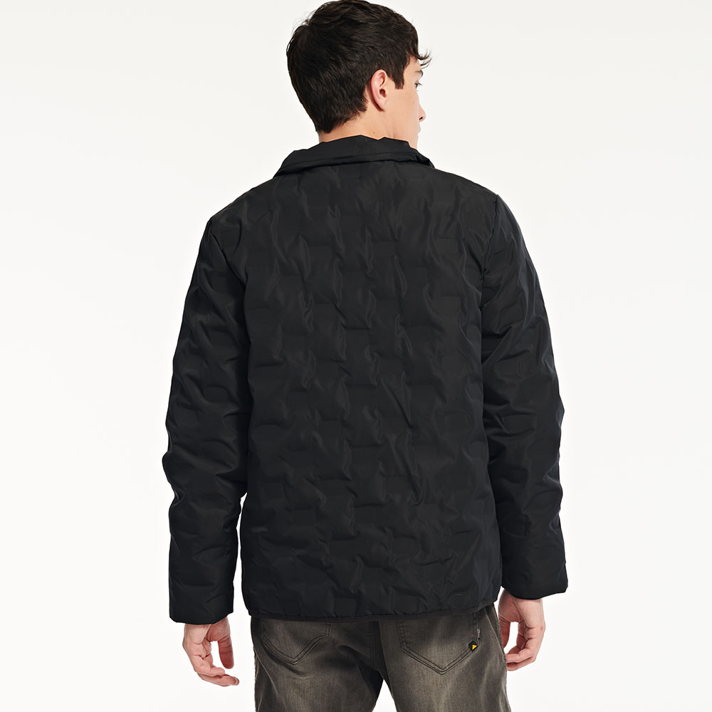 Foundation bonded insulated jacket - Pitch black - Ca - tops - CAT Footwear