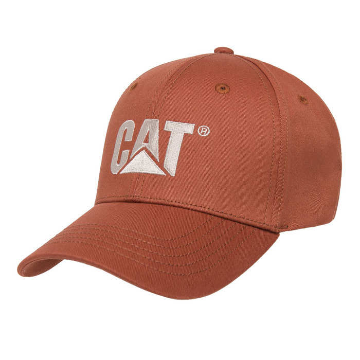 Classic logo hat - Amber brown - Ch - caps - CAT Footwear