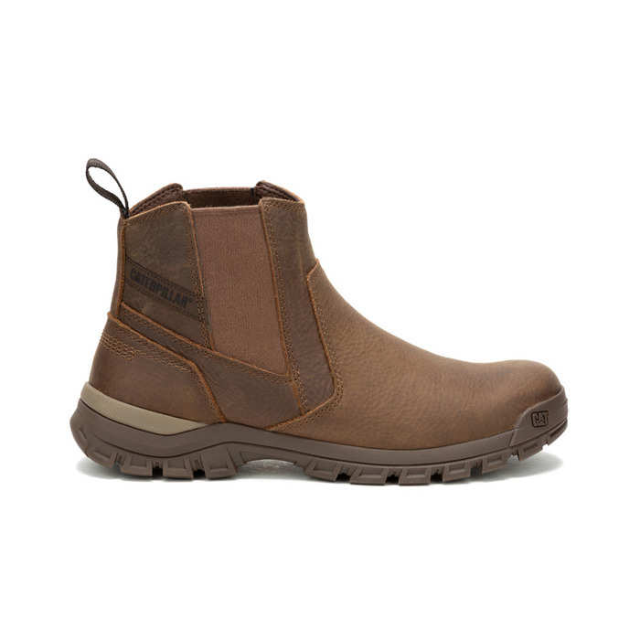 Threshold Chelsea | Mens Leather Boot | Wild Mushroom | CAT Footwear