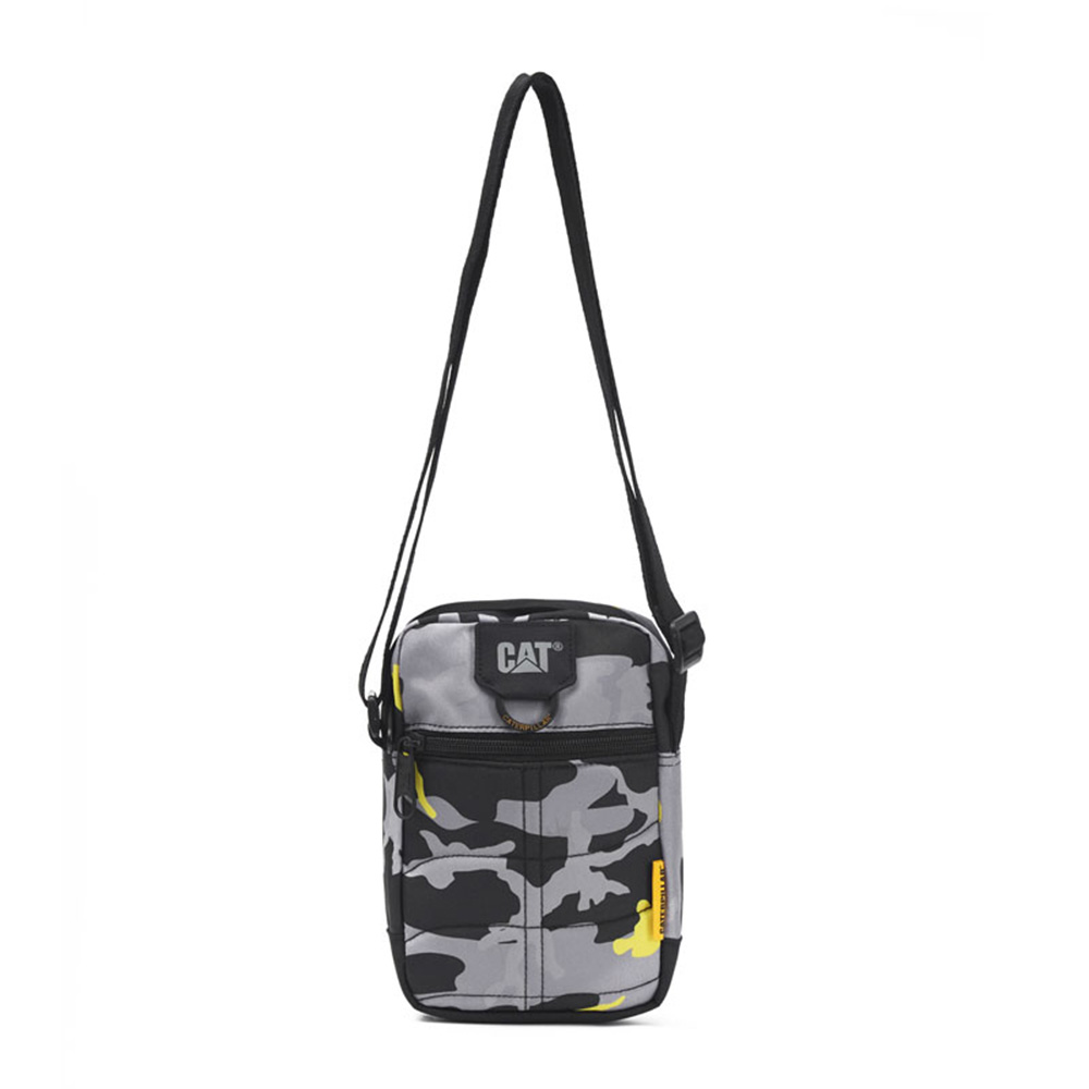Rodney mini shoulder bag - Aop camo black/grey/yellow - Bg - unit - CAT ...